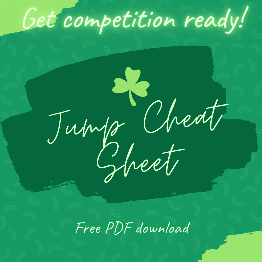 Jump Cheat Sheet - Get related distances right • Youridewedrive